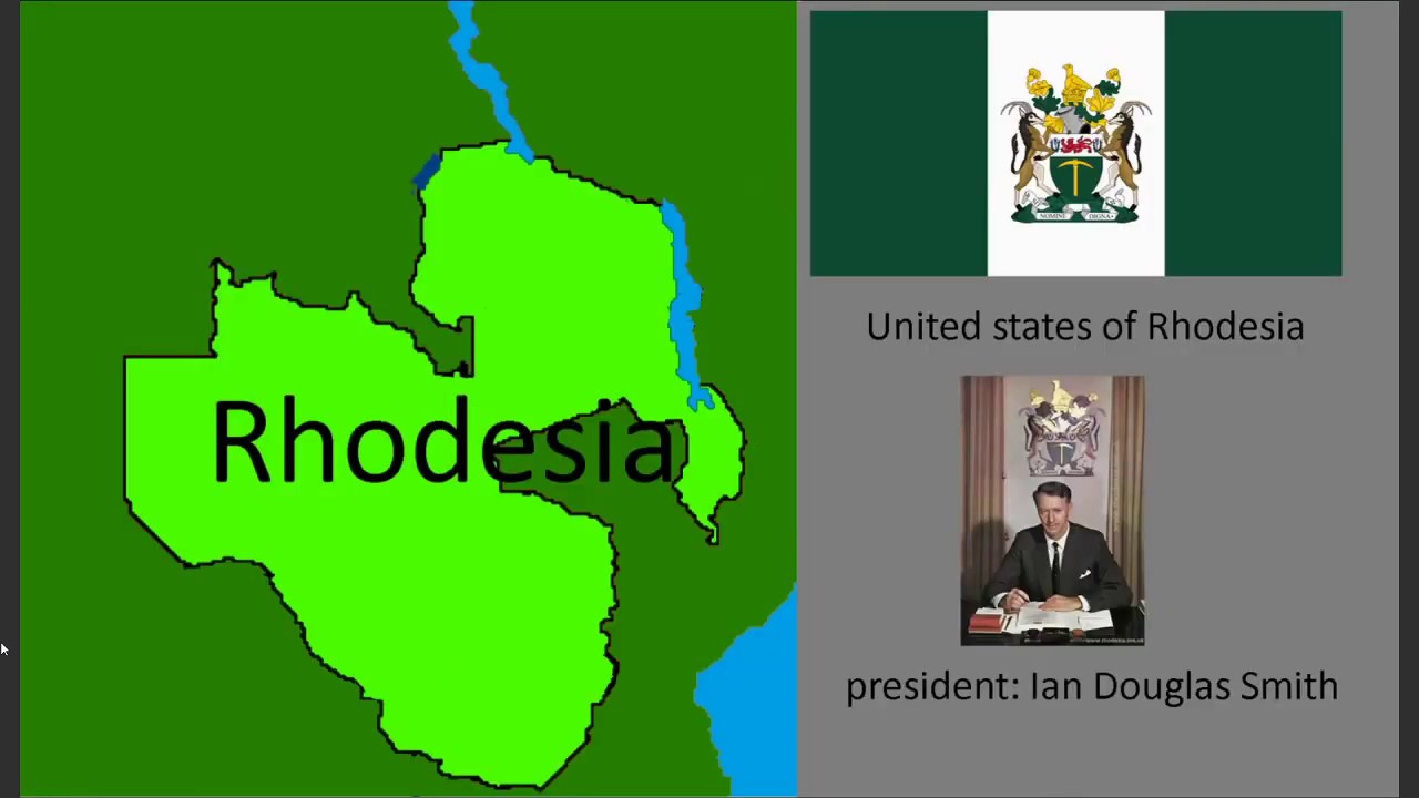 Alternate country: United states of Rhodesia - YouTube