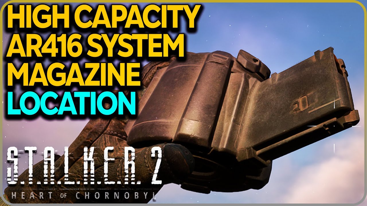 High Capacity AR416 System Magazine Location Stalker 2 - YouTube