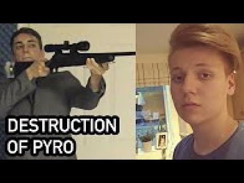 THE ROAST AND DESTRUCTION OF PYROCYNICAL Response To "Crazy Youtuber ...