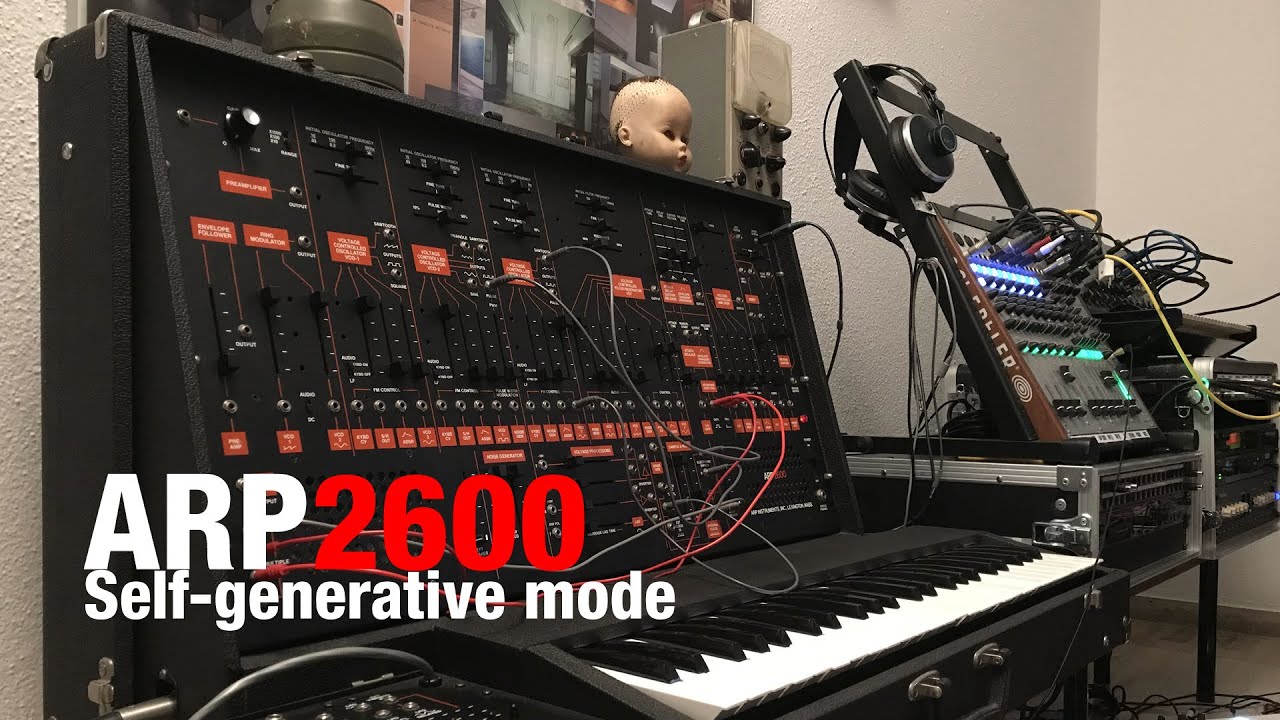 ARP 2600 self generative mode (HQ audio) - YouTube