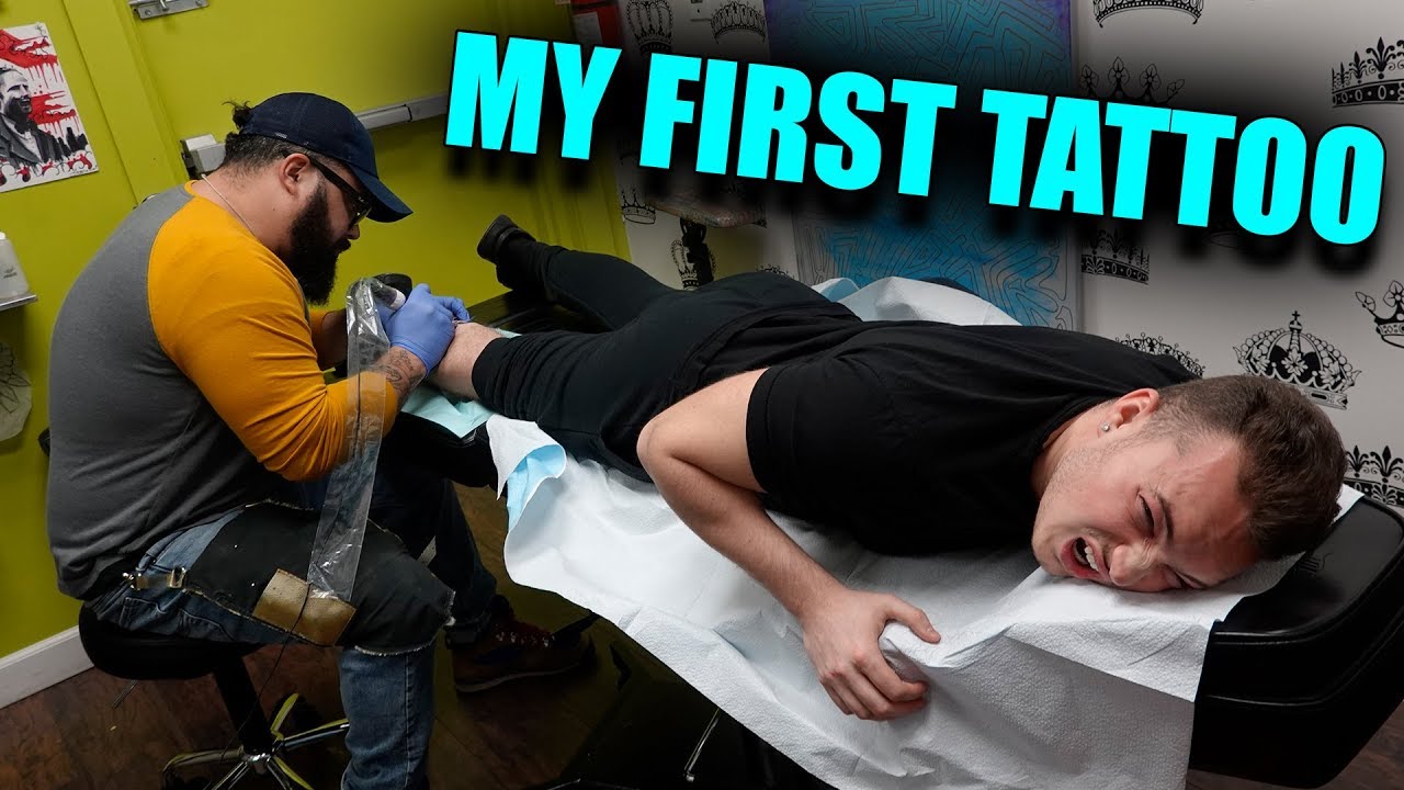 MY FIRST TIME GETTING A TATTOO *5 MILL SUBSCRIBER SPECIAL* - YouTube