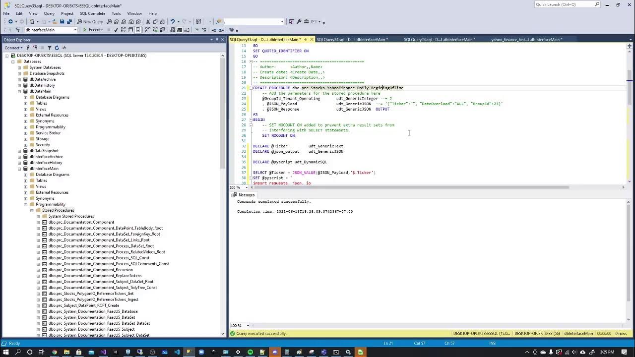 [SQL Dev] Stocks - Importing Data - YouTube