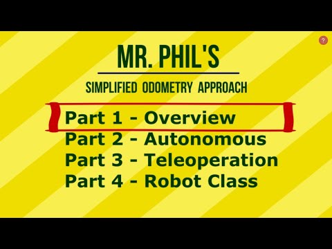 Simplified FTC Odometry. Part 1: Overview - YouTube