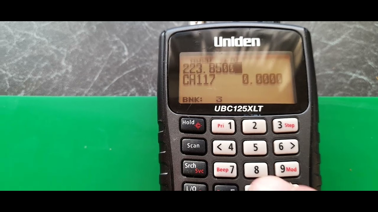 Uniden UBC-125XLT - How to add and save frequencies - more than one # ...