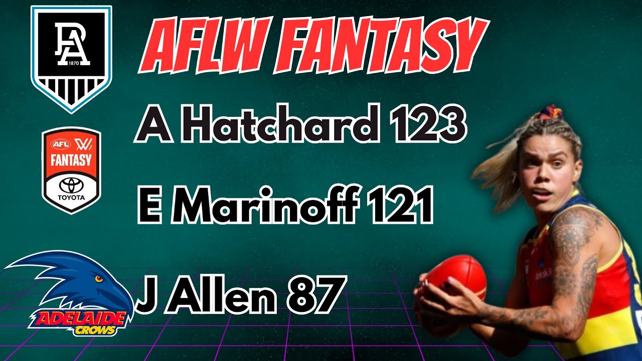 Port Adelaide Power vs Adelaide Crows AFLW Fantasy Game Review 2024 ...