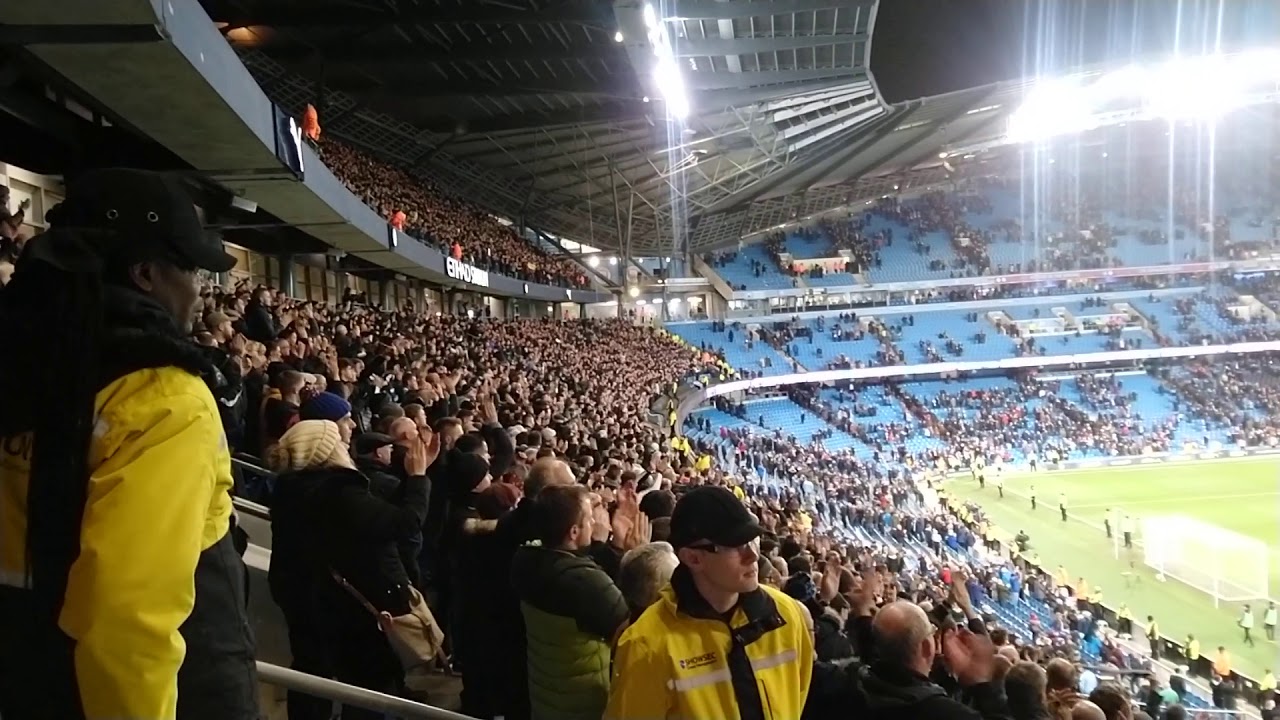 City 4-1 Port Vale - Port Vale fans - YouTube