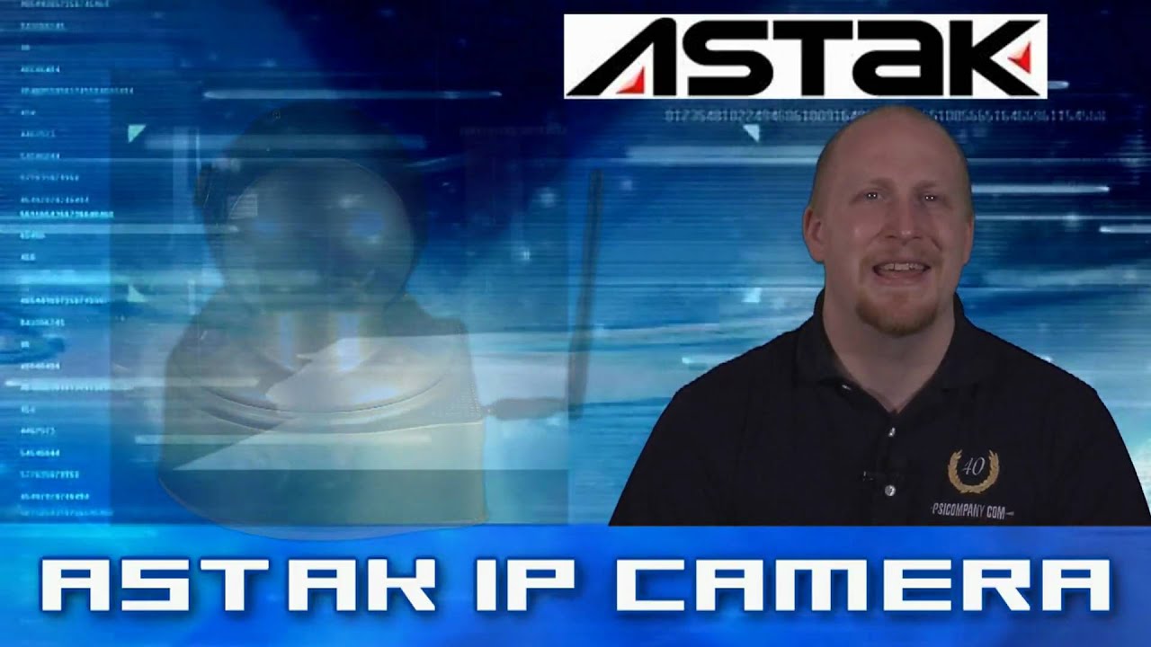 Astak CM-IP700 IP Camera, Network Camera, Mole Camera - YouTube