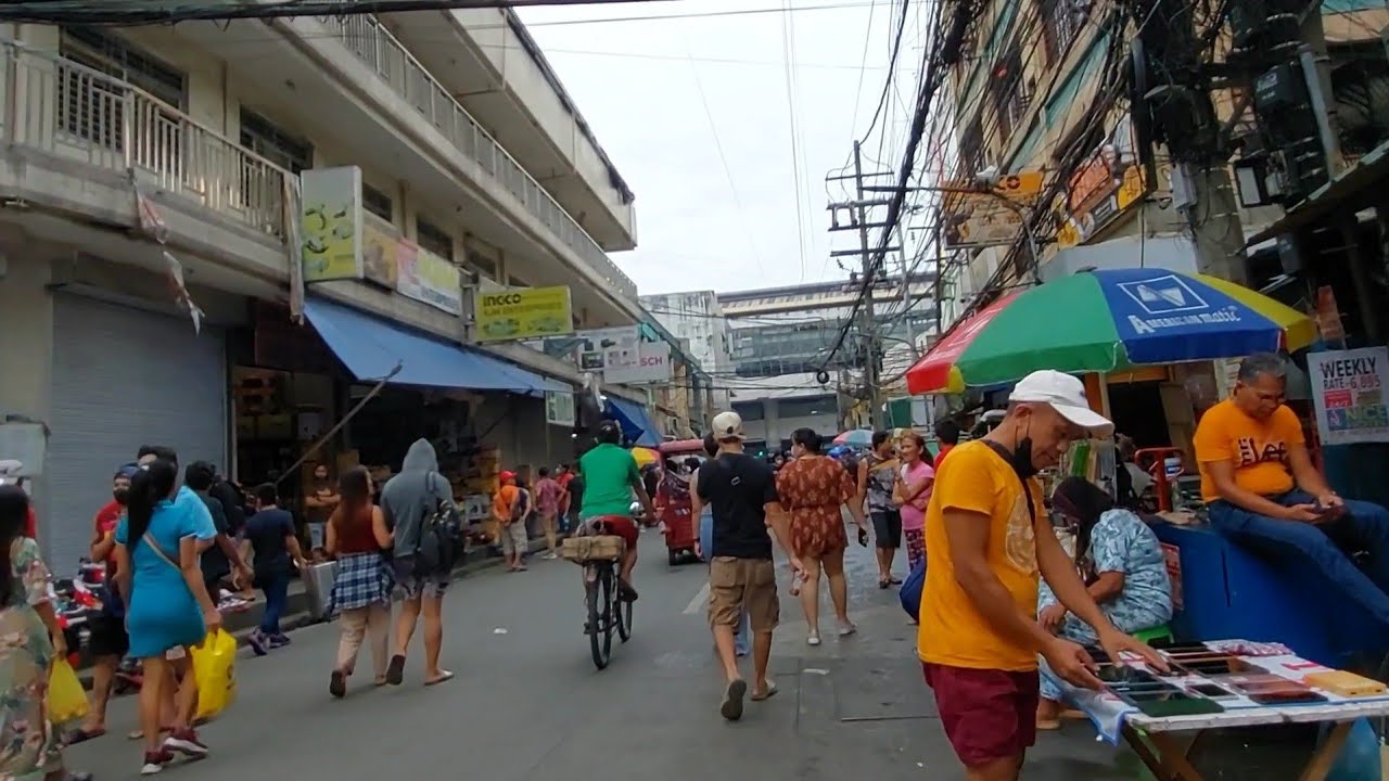 🇵🇭RECTO AVENUE |Afternoon Walking Tour | Manila Philippines.[4K]. - YouTube