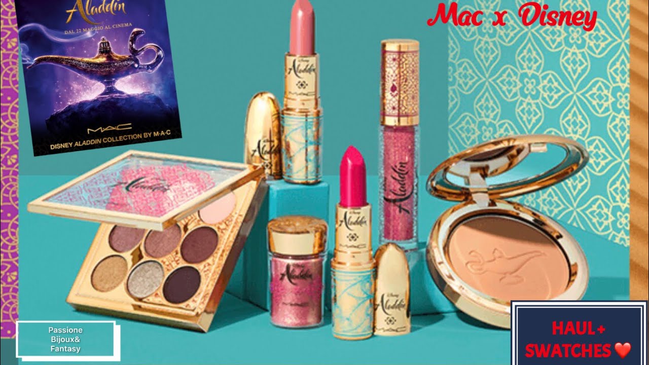 MAC x Disney Aladdin Collection | PassioneBijoux&Fantasy - YouTube