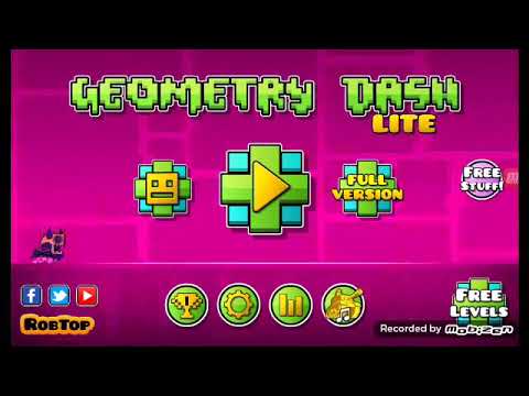 1 video xd geometry dash demo - YouTube