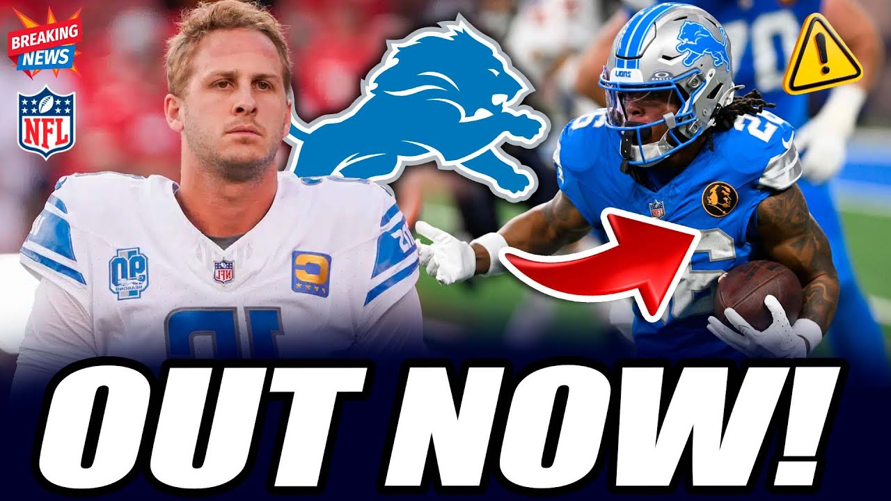 🔴BREAKING NEWS: THIS NEEDS ATTENTION! Detroit Lions News Today! NFL ...