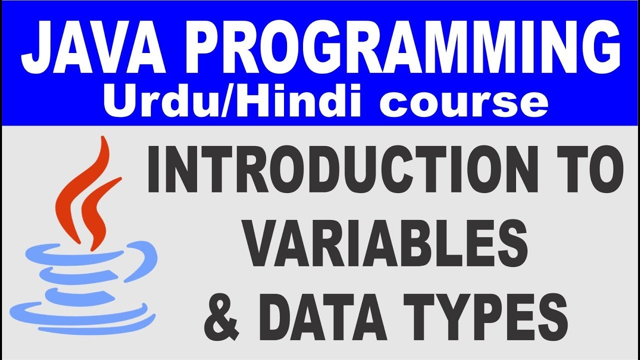 Variables and Data Types in Java - Lesson 3 - YouTube