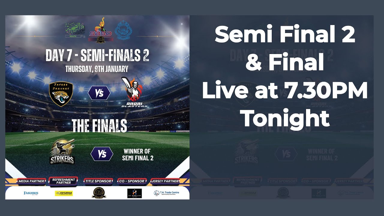 SBSO'25 Season 3 Gully Semi Final 2 vs Final Match Cricket 9th Jan 2025 - YouTube