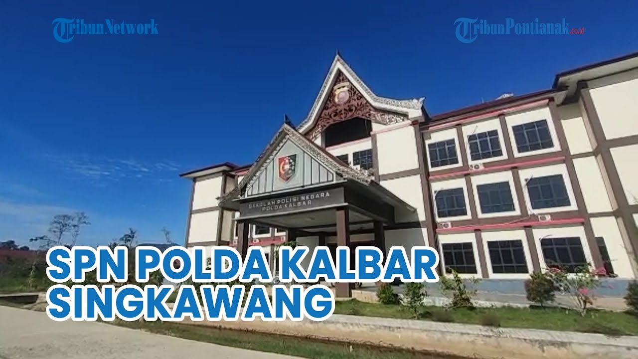 Suasana Hijau Nan Sejuk di Spn Polda Kalbar Singkawang - YouTube