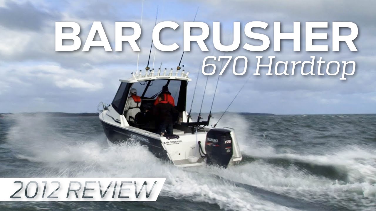 Bar Crusher 670 Hardtop | 2012 Fishing Boat Review - YouTube