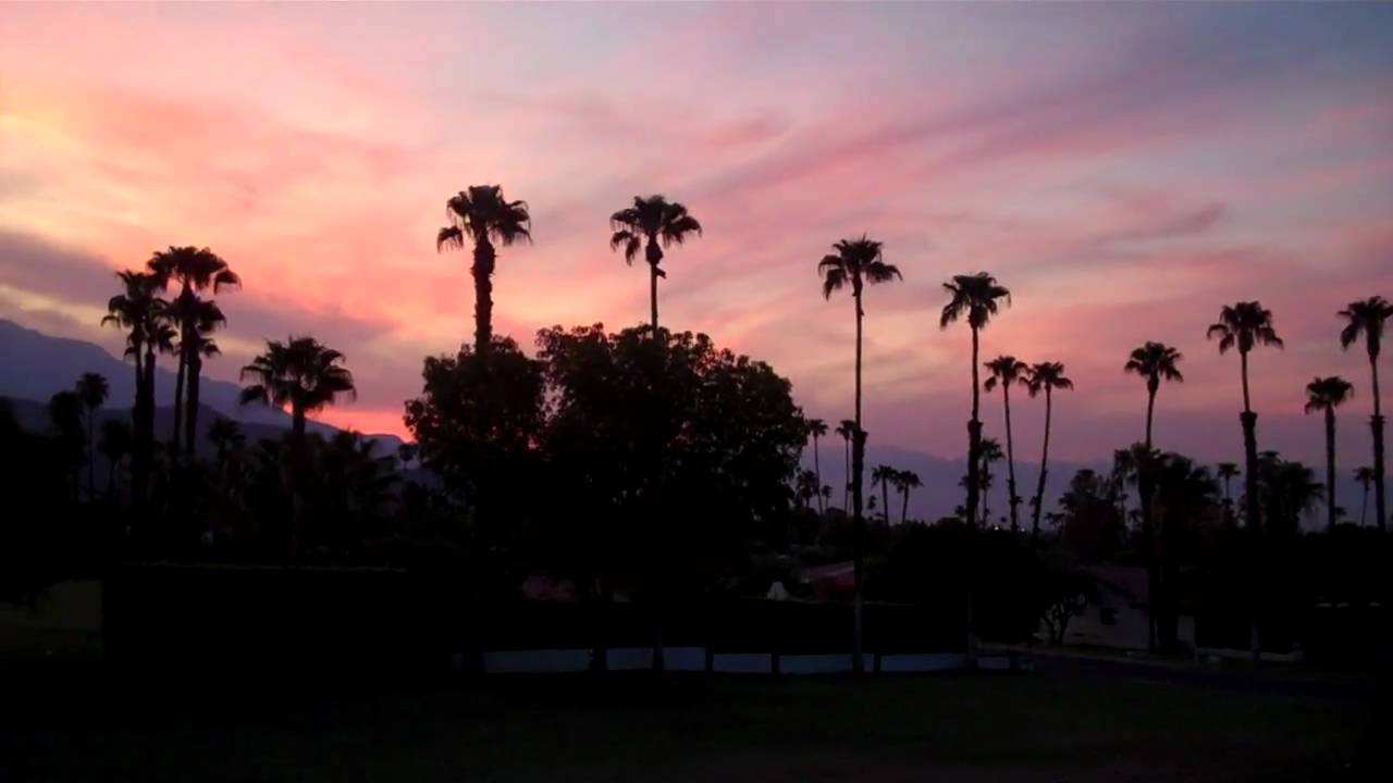 August Desert Sunset - YouTube