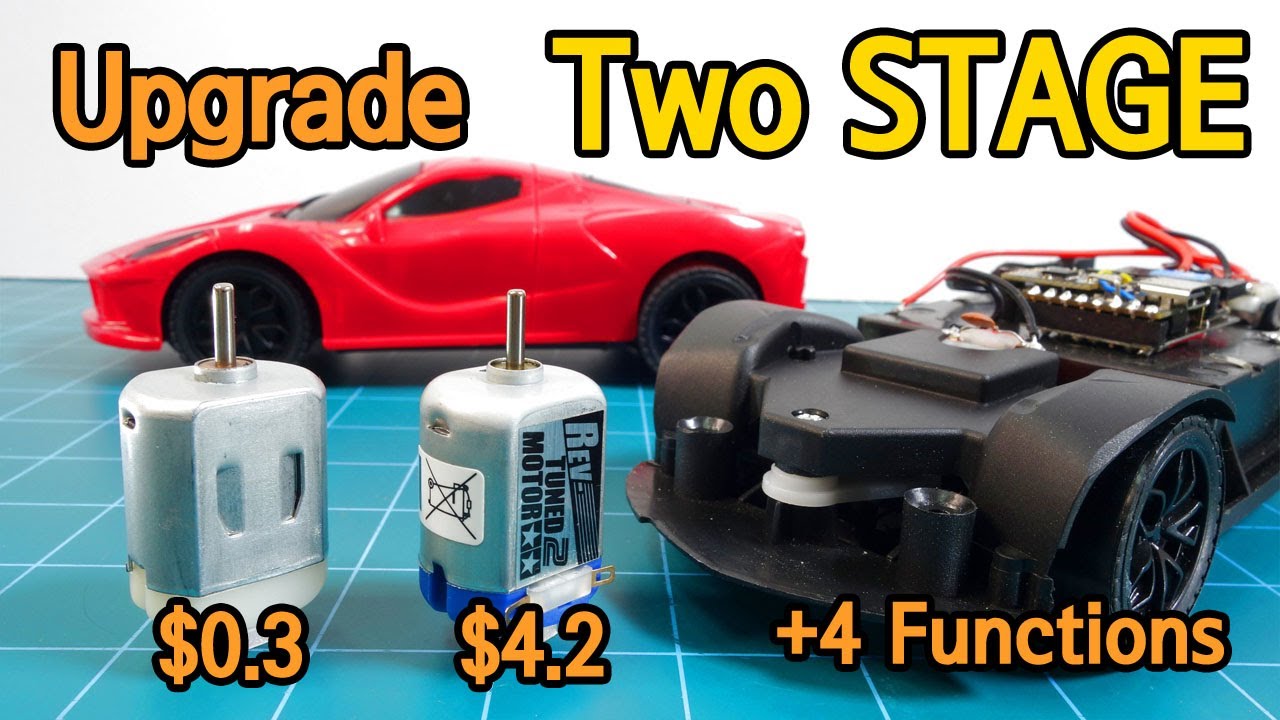 TAMIYA RevTUNED2 Motor VS Cheap motor($0.37), how to upgrade the Motor ...