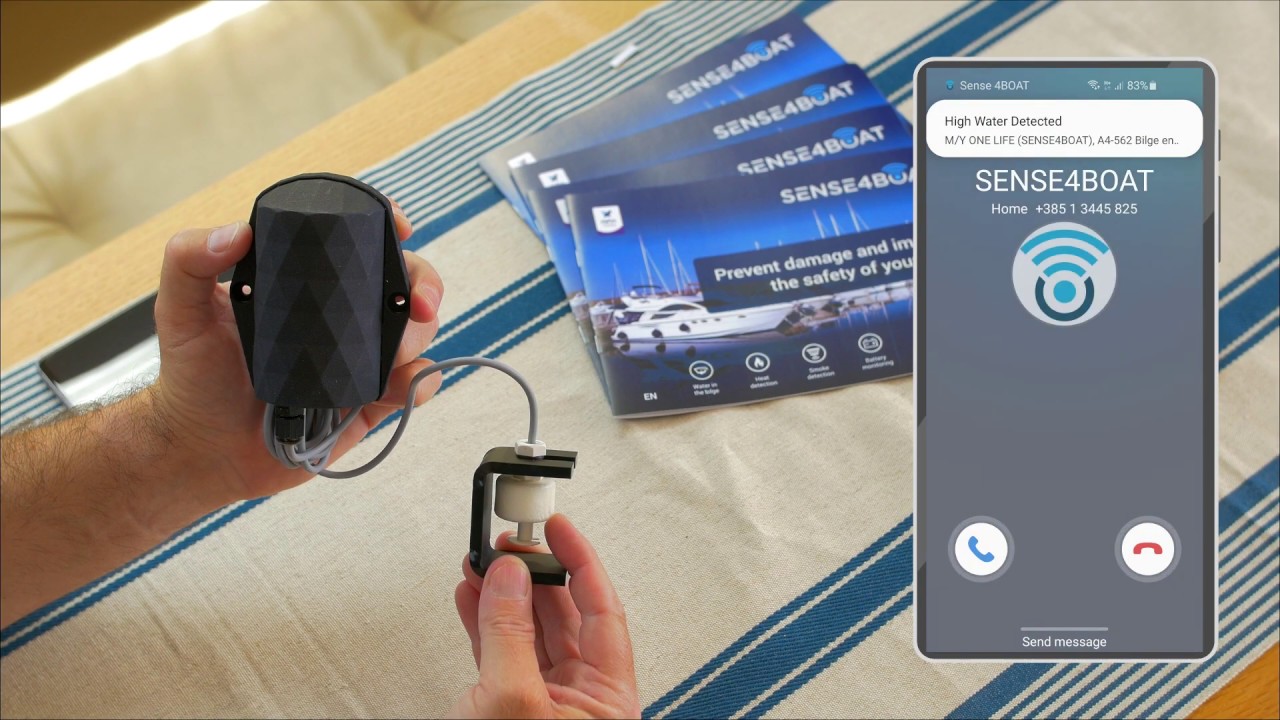 Smart Bilge Sensor - YouTube