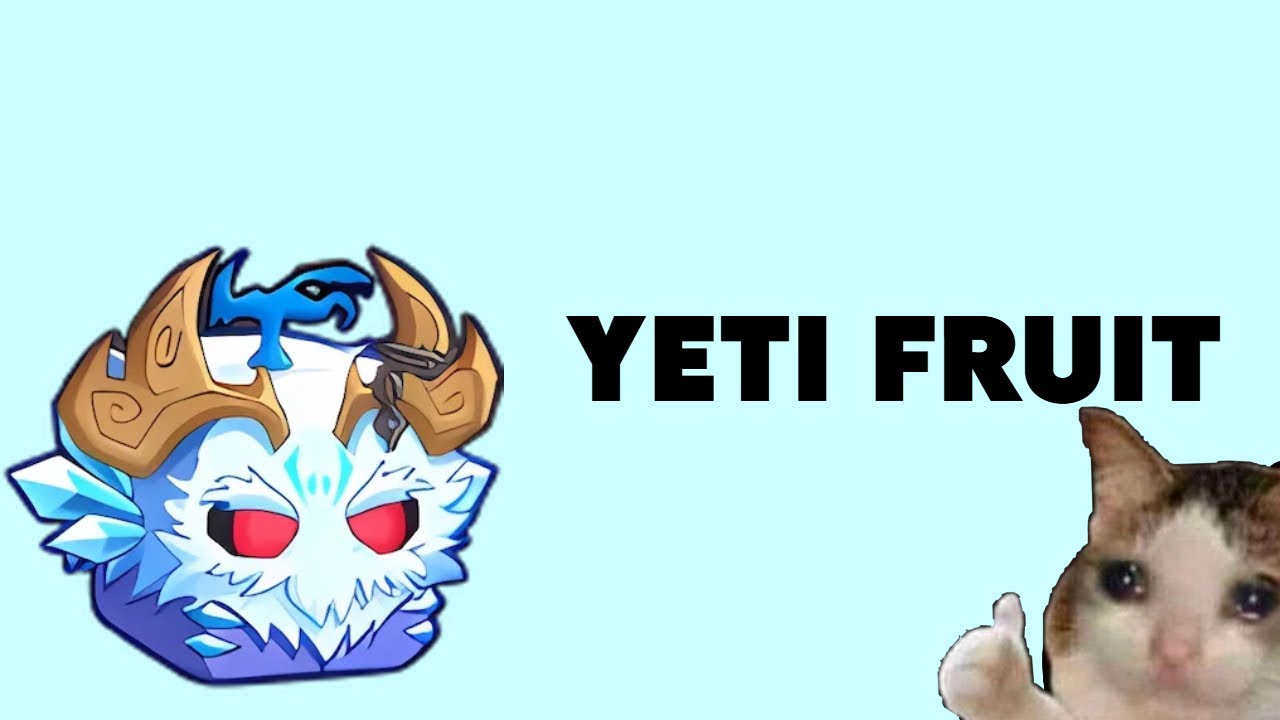 The new YETI FRUIT showcase! - YouTube
