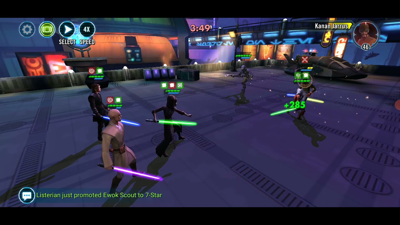 swgoh f2p episode 13 dathcha - YouTube