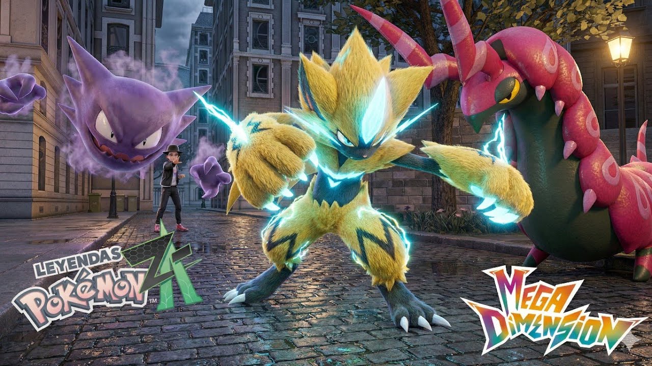 Pokémon Legends Z-A Mega Dimensions First Look | New Region, Features ...