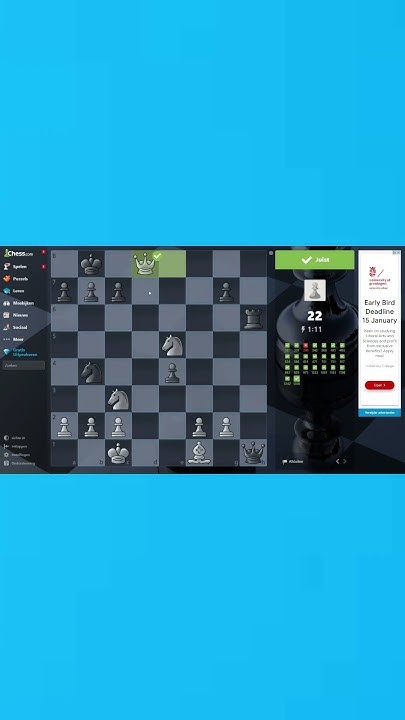 Puzzle Rush Chess Chesspuzzle Chesstactics Chesscom Youtube
