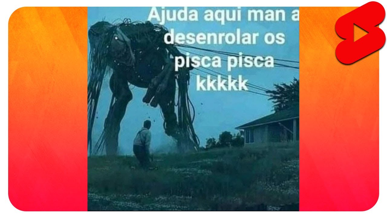 OS MELHORES MEMES - AJUDA AQUI MAN A DESENROLAR OS PISCA PISCA #SHORTS ...