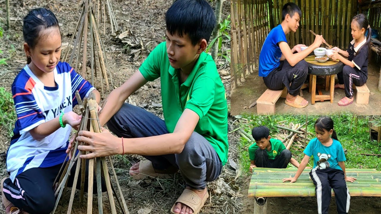 Full video - Two orphans. Always trying to work and take care of each ...