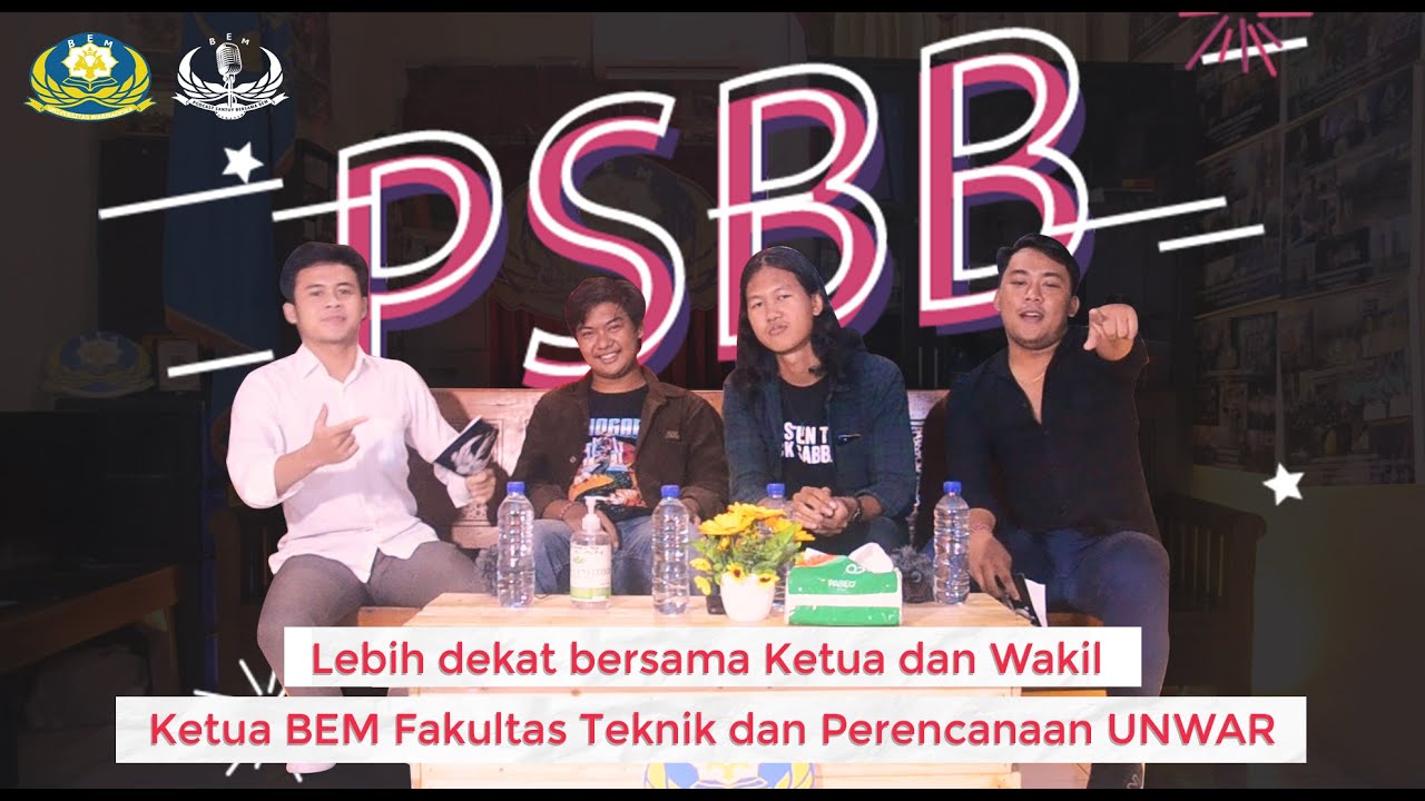 PSBB WARMADEWA: Ngobrol Santuy Bersama Ketua dan Wakil BEM Fakultas ...