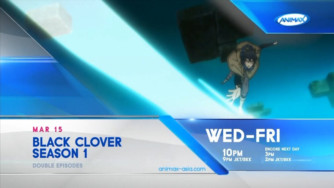 Animax Promo - BLACK CLOVER - YouTube