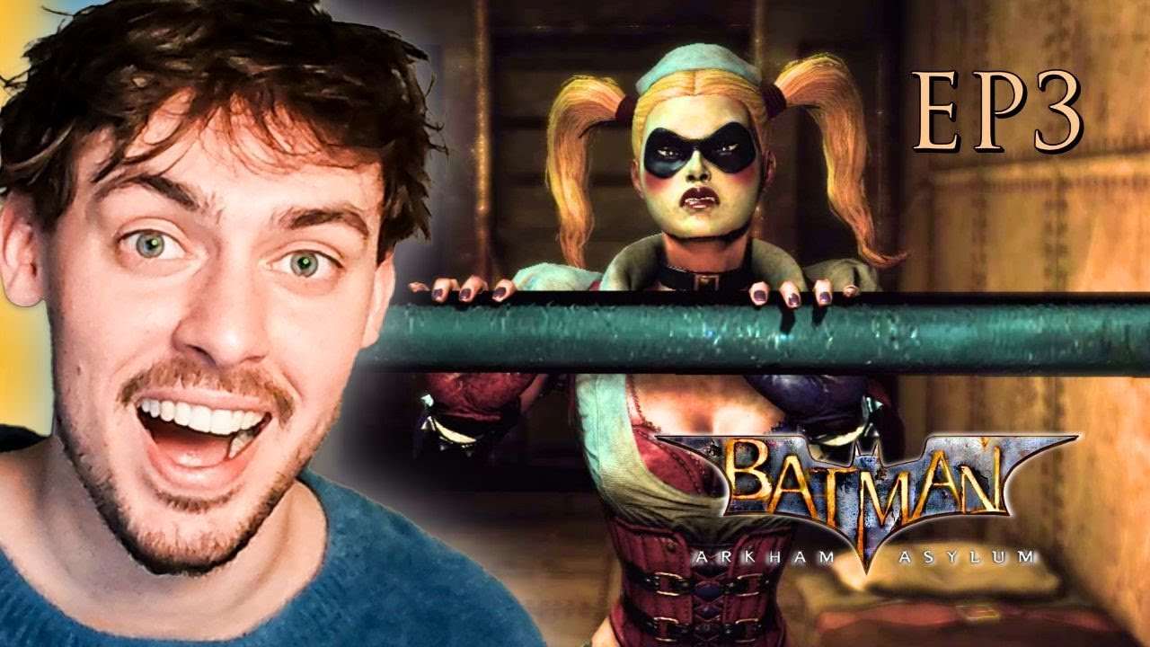 Exploring Arkham Mansion | Capturing *HARLEY QUINN* (Batman: Arkham Asylum #3) - YouTube