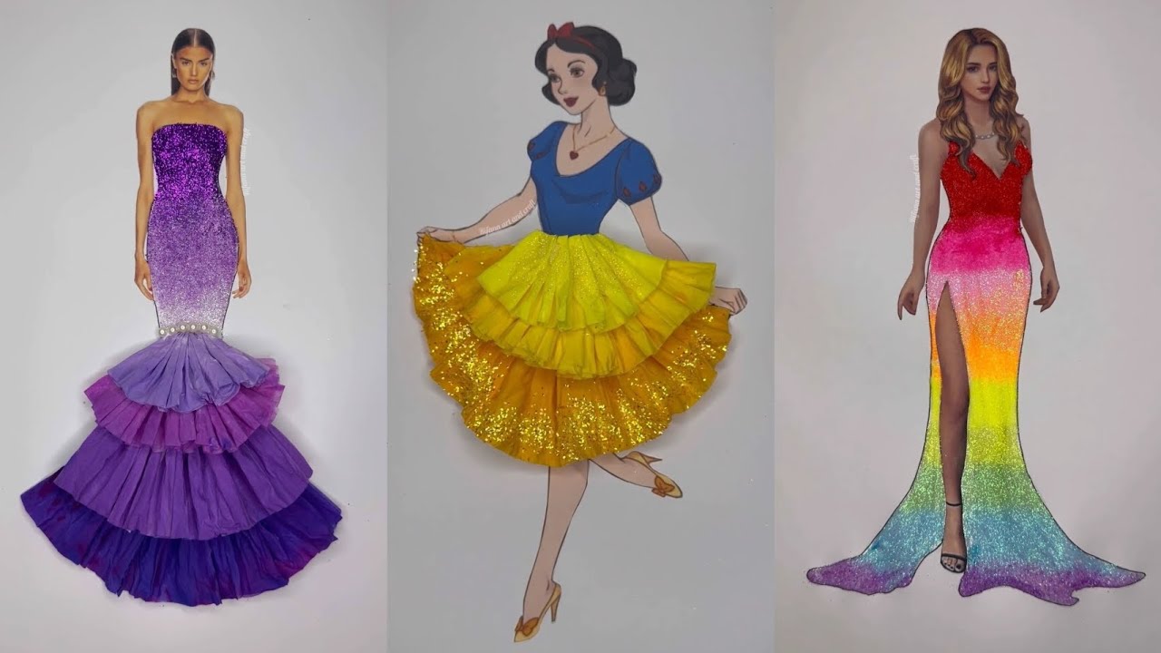 Easy dress design #rifanaartandcraft #dressdesign #dress #easy #dresses ...