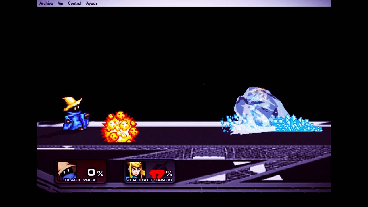 SSF2- Black mage (truco del hielo) - YouTube