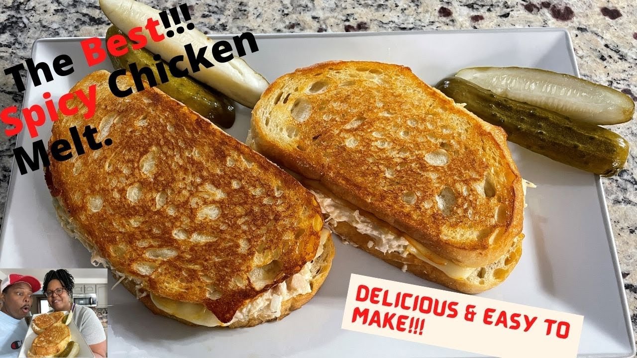 How to Make a Spicy Chicken Melt VID #059 #grilledsandwich # ...
