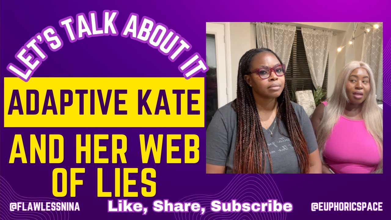 LET'S TALK ABOUT IT....ADAPTIVE KATE AND THE STORIES SHE CREATES - YouTube