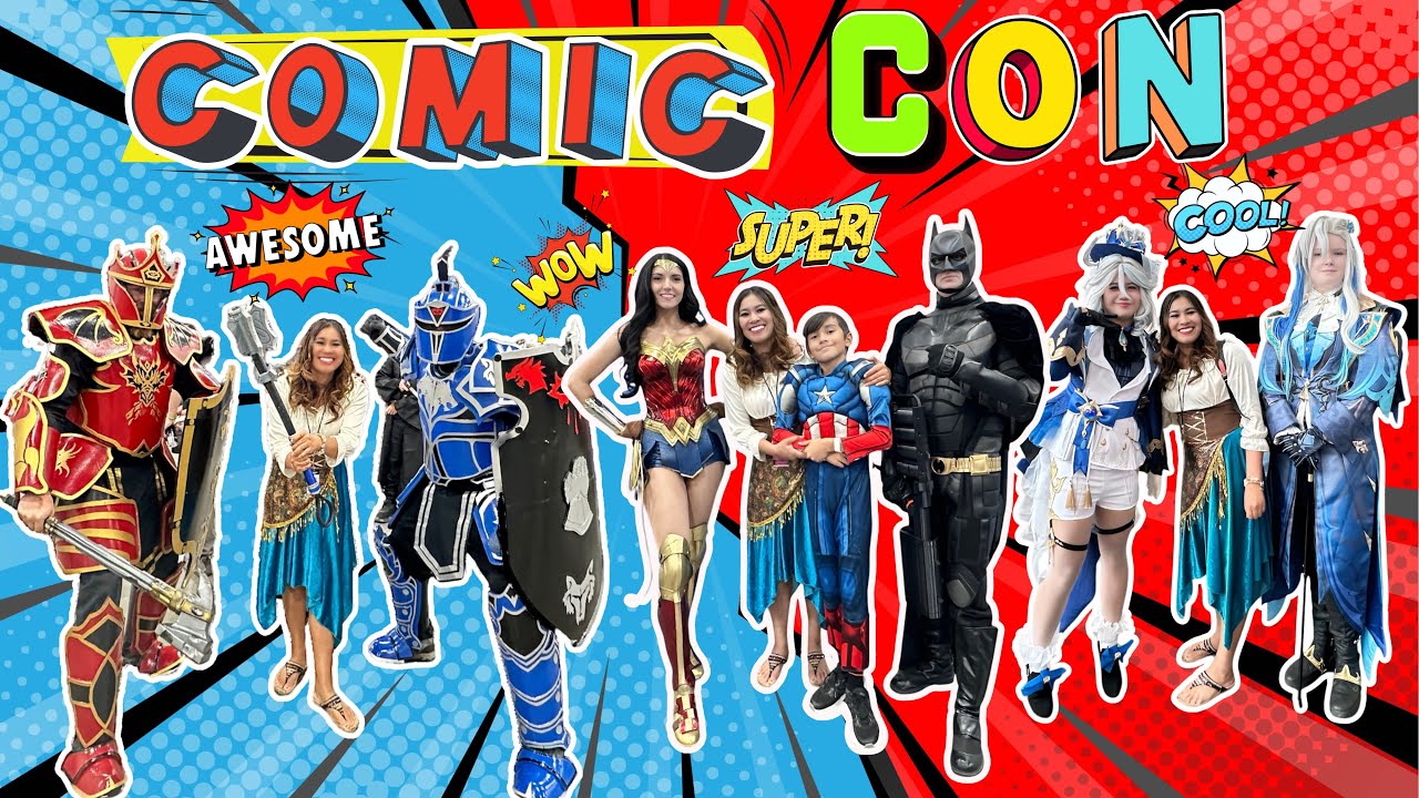 Comic Con 2024 (P. 1/2) @Edmonton Expo มหกรรมงานคอสเพลย์,การ์ตูนอนิเมะ ...