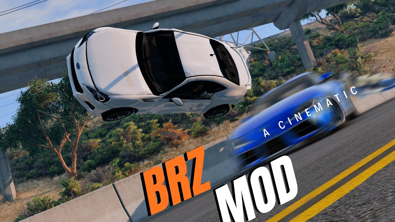 Subaru BRZ | Cinematic Mod Show Case BeamNG Drive - YouTube