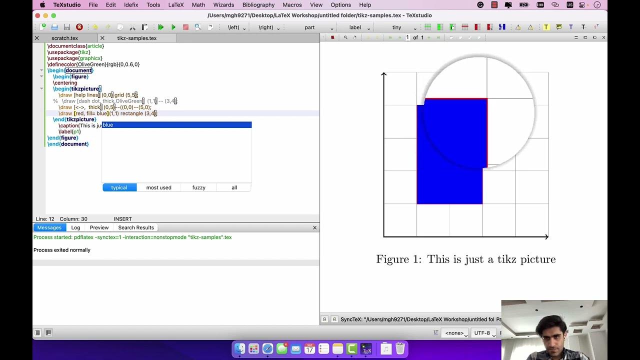 A LaTeX Introduction: Illustrations in LaTeX with TikZ - Part 2 - YouTube