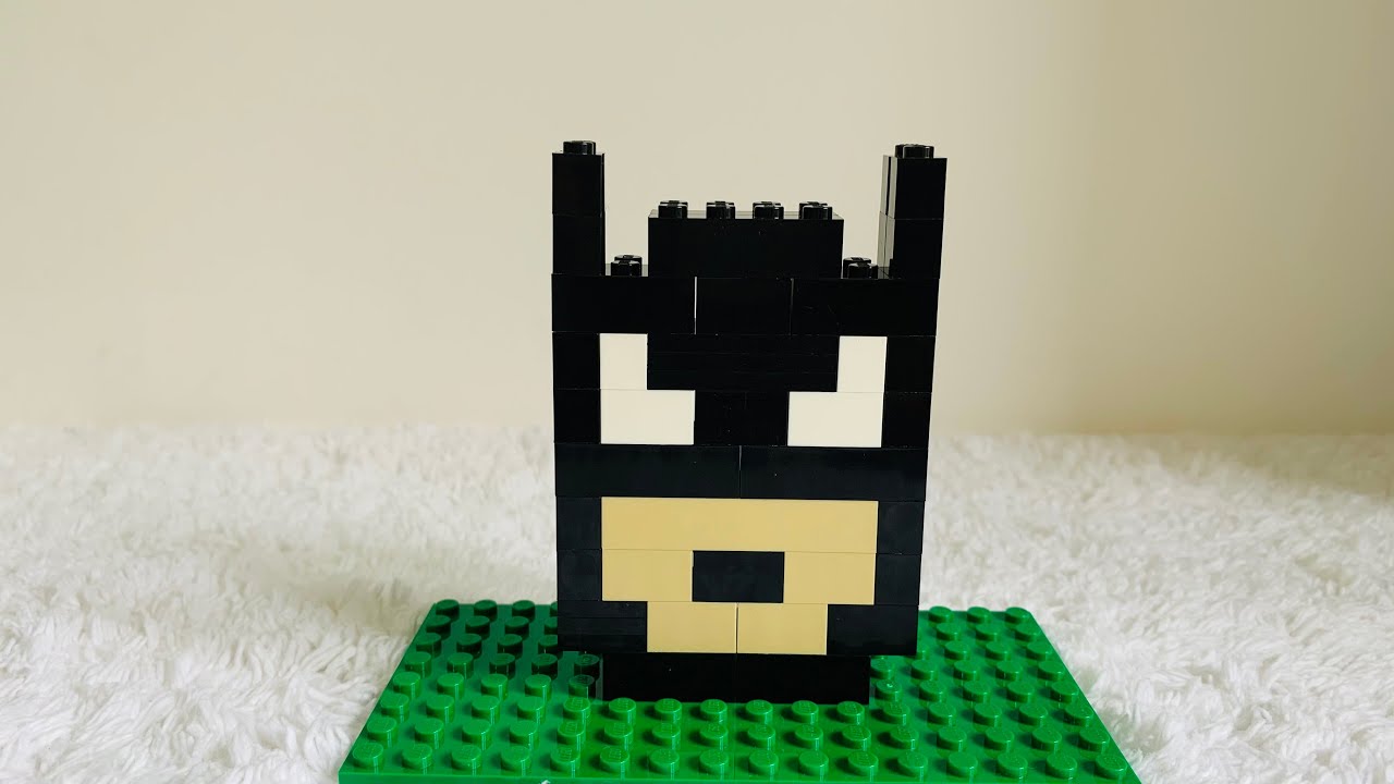 LEGO Batman Mask | LEGO Building Instructions | Superheroes - YouTube