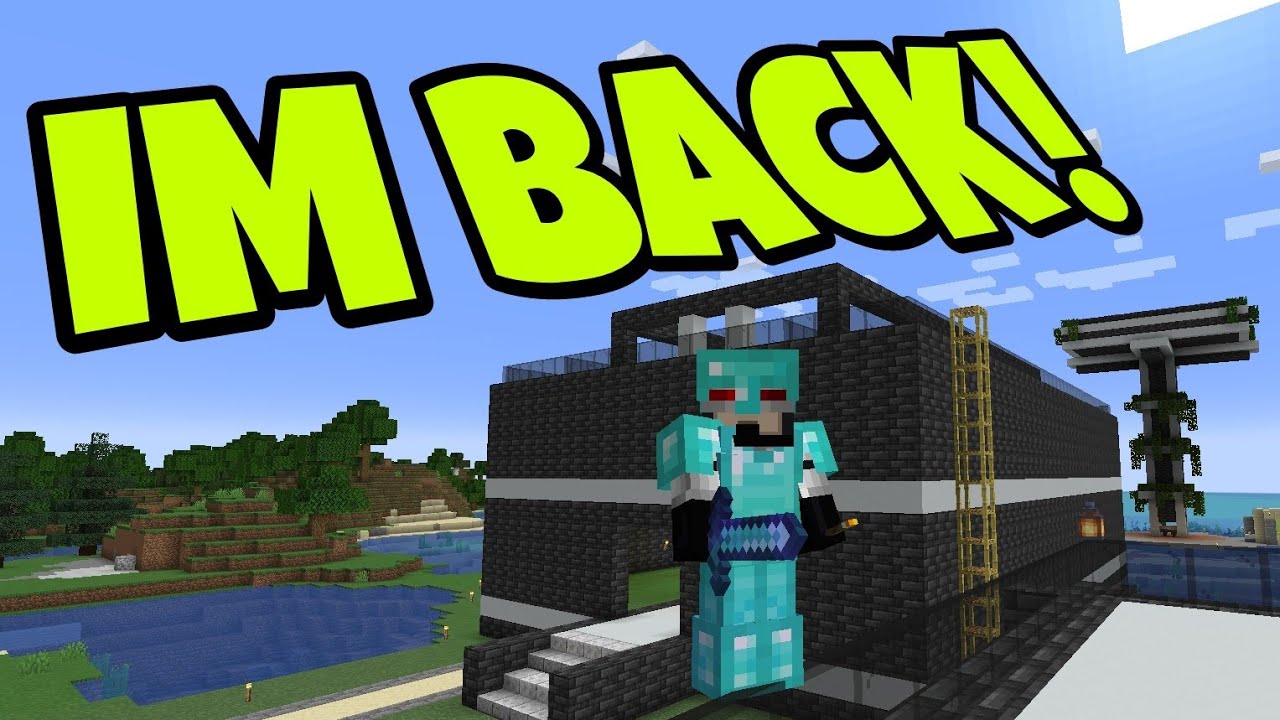 Im Back From Vacation - Minecraft Survival Lets Play - YouTube