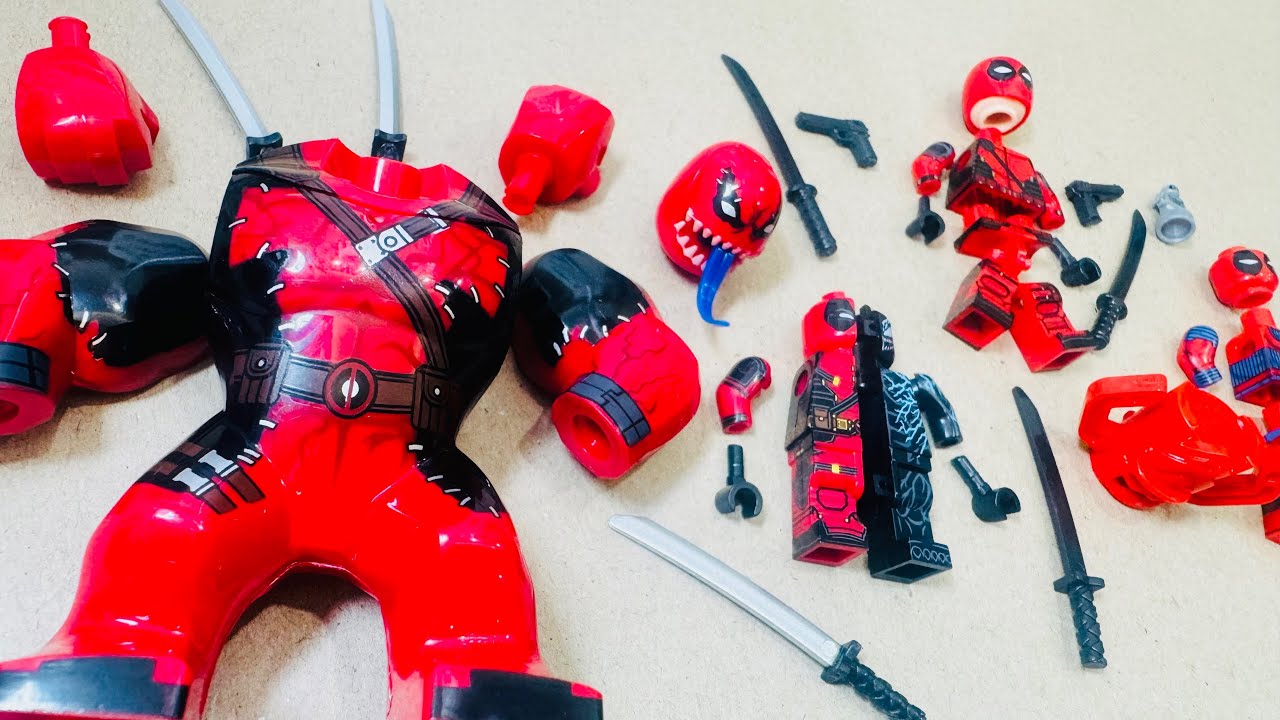 LEGO Venompool | Deadpool | Galactus | Minifigures Lego unofficial # ...