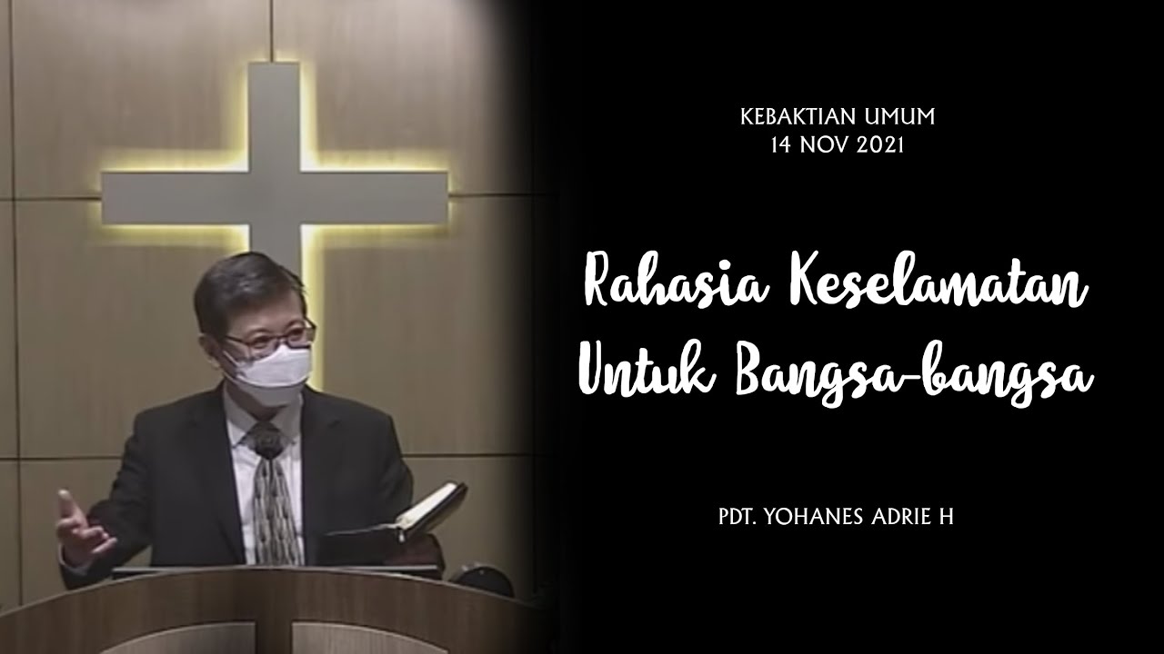 Kebaktian Umum 2 GKY BSD, 14 Nov 2021 - YouTube