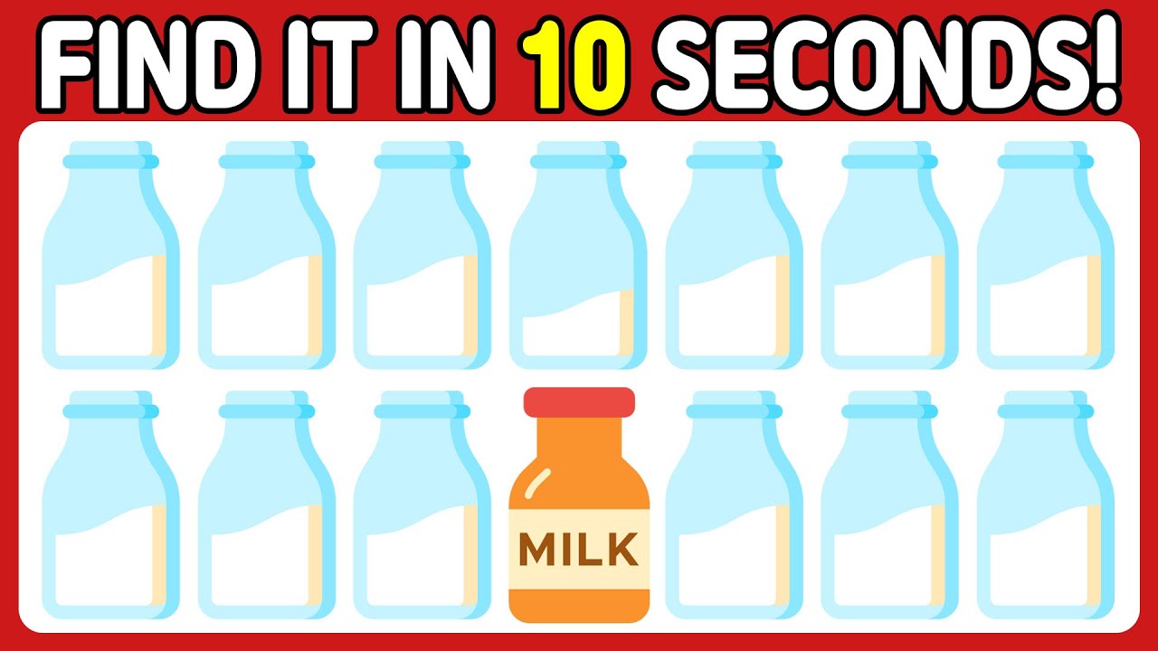 Find the ODD One Out - Discover the Anomaly 🤢 Easy, Medium, Hard🏅 [092 ...