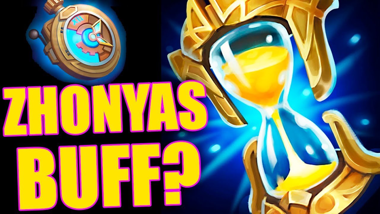 RIOT VAI MUDAR ZHONYAS, CRONÔMETRO E O ANJO GUARDIÃO (LOL) - YouTube