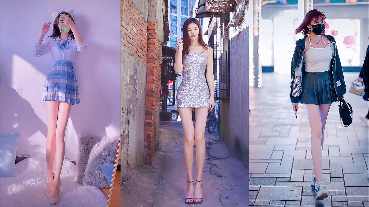 Best videos Tik Tok | China Douyin | Beautiful legs #35 - YouTube