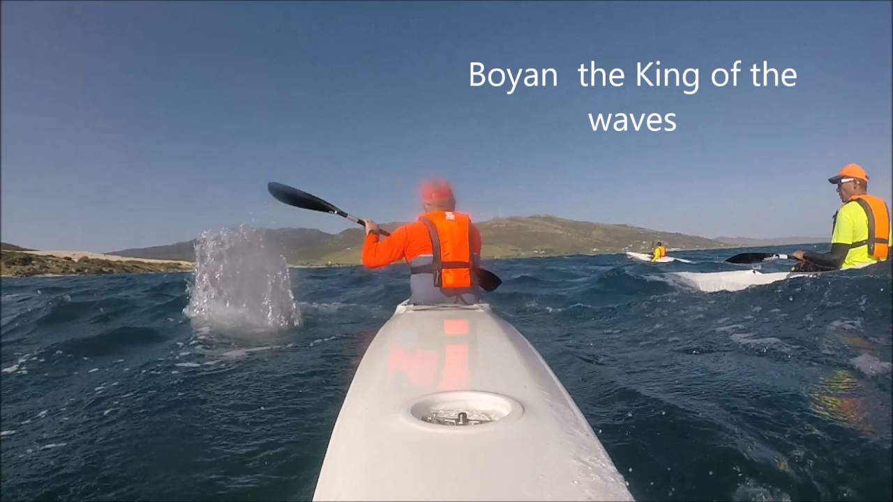 epic surf ski Tarifa , Spain 23-30 May 2016 - YouTube