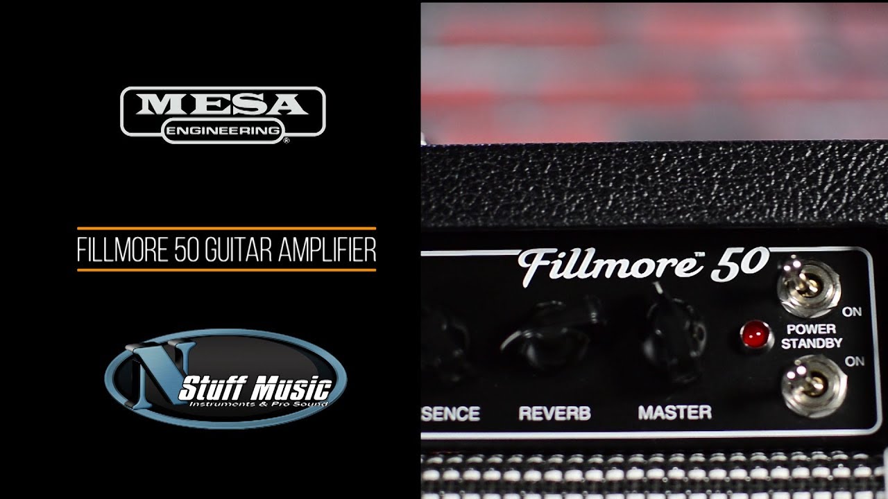 Mesa Boogie Fillmore 50 Combo Amp - In-Depth Review - YouTube