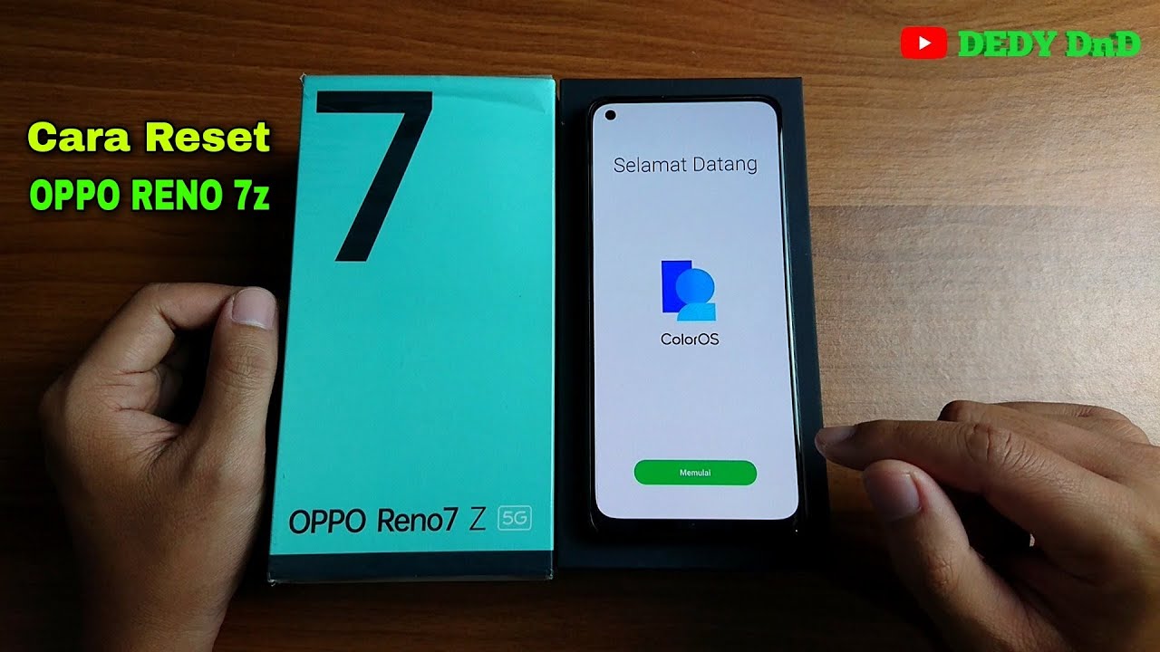 Cara Reset Hp Oppo Reno 7z | Reset Pengaturan Pabrik - YouTube