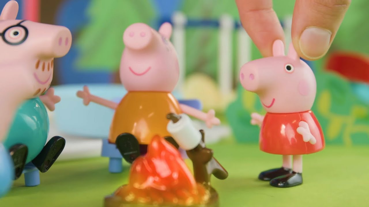 Peppa Pig Official Channel | Peppa And The Camping Trip | Cartoons For ...