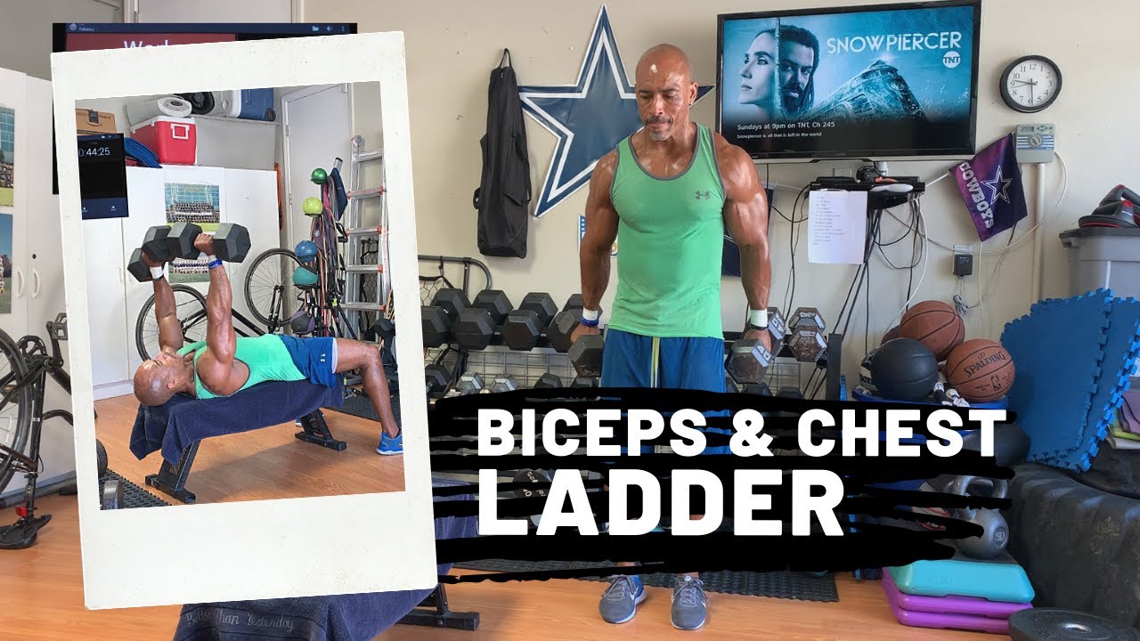 Biceps & Chest Ladder - YouTube